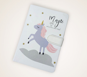 triple paper Unicorn Diary A5 Diary Rule Paper 280 Pages Price in India ...