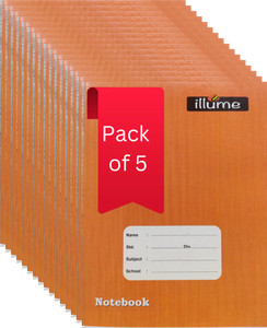 illume cloud A5 Notebook 1 line 176 Pages Price in India - Buy illume ...