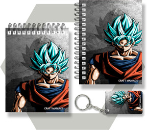 craft maniacs GOKU NOTEBOOKS 2025 A6 Diary UNRULED 100 Pages Price in ...