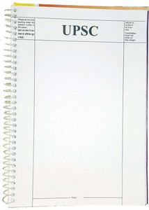 Mobilenest a4 A4 Notebook Spiral UPSC Mains Answer Writing Booklet ...