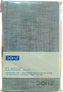 DOMS Classic Diary A4 Diary ruled 192 Pages Price in India - Buy DOMS ...