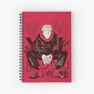 craft maniacs JUJUTSU KAISEN NOTEBOOKS A5 Notebook RULED 160 Pages ...
