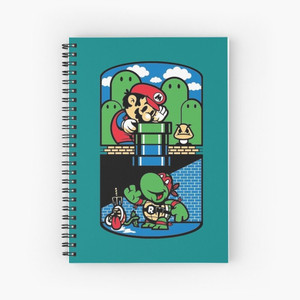 craft maniacs MARIO 2024 A5 Notebook RULED 160 Pages Price in India ...