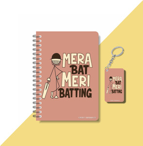 craft maniacs CRICKET 2024 NOTEBOOK COLLECTION A5 Diary RULED 160 Pages ...