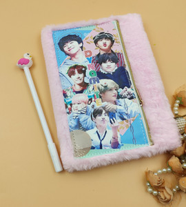 Paper Bear BTS A4 Diary ruled 70 Pages Price in India - Buy Paper Bear ...