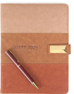 Scribelle Diary 2026 B5 Diary Single Rule , Month Cut 324 Pages Price ...