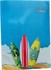 Moonlight 7 subjects notebook A4 Notebook ruled 300 Pages Price in ...