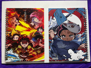 Startover DEMON SLAYER 2 A5 CUSTOMISED NOTEBOOK WITH FREE STICKER ...