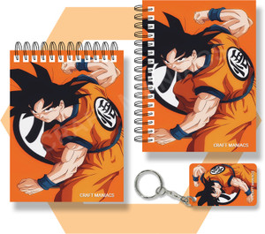 craft maniacs A6 GOKU NOTEBOOKS 2025 A6 Diary UNRULED 100 Pages Price ...