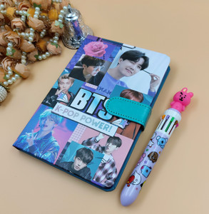 Paper Bear BTS A4 Diary ruled 160 Pages Price in India - Buy Paper Bear ...