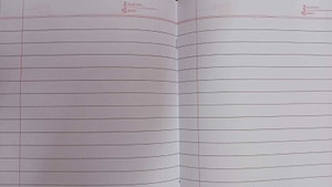unix enterprises Elite Crown Regular Notebook Broad Rule 128 Pages ...