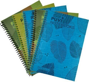 Puvi SPIRAL NOTEBOOK A4 Notebook Ruled 350 Pages Price in India - Buy ...