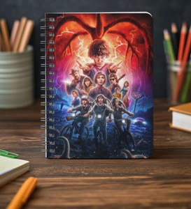 Graphic Word Stranger Things A5 Notebook Unruled 160 Pages Price in ...
