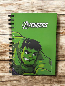 APNISTATIONERY Hulk Notebook Spiral A5 Diary A5 Diary 100 Pages Price ...