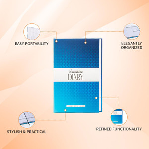 Flipkart SmartBuy Daily Planner A4 size: Undated Diary Organizer Ideal ...
