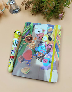 Paper Bear BTS Regular Diary single 60 Pages Price in India - Buy Paper ...