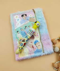 Paper Bear BTS A4 Diary ruled 70 Pages Price in India - Buy Paper Bear ...