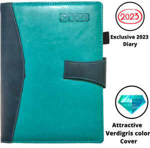 ShreeGanadhish 2023 Diary Magnetic Flap Closure | Pen holder| Colorful ...