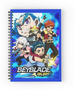 craft maniacs BEYBLADE NOTEBOOKS A5 Note Book RULED 160 Pages Price in ...