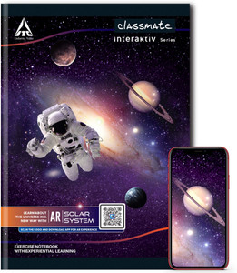 Classmate Interaktiv AR A4 Notebook Unruled 140 Pages Price in India ...