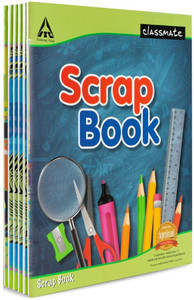 Classmate scrap book A4 Notebook Plain +ruled 36 Pages Price in India ...