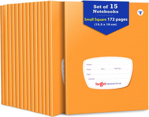 Target Publications Small Square Notebooks for Kids & Students | Maths ...