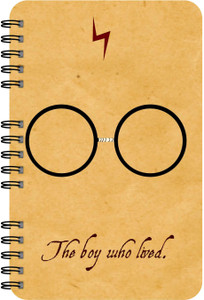 CREATIVE CONVERT Harry Potter Lightining Mark Soft Cover Diary A5 Diary ...