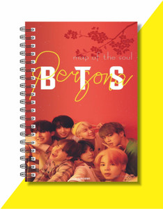 craft maniacs BTS DIARY A5 Diary RULED 160 Pages Price in India - Buy ...
