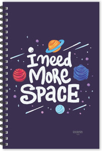 SADAFAL I need more space (Ruled - A5 Size - 8.5 x 5.5 inches) A5 Diary ...