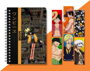 craft maniacs 2024 ONE PIECE DIARY & 6 FREEBIE BOOKMARKS A5 Diary RULED ...