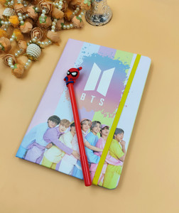 Paper Bear BTS Regular Diary single 60 Pages Price in India - Buy Paper ...