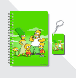 craft maniacs THE SIMPSONS A5 Diary RULED 160 Pages Price in India ...