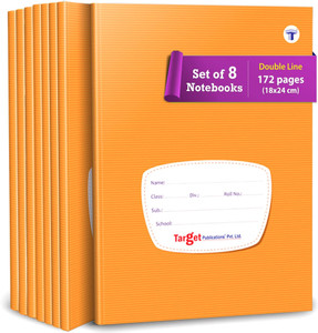 Target Publications Double Line Notebooks | 172 Pages | Small Two Line ...