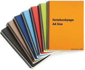 UNIQPAL Notebook A4 Notebook Unruled 200 Pages Price in India - Buy ...