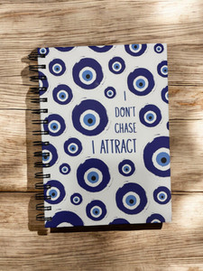 APNISTATIONERY Evileye Notebook Spiral A5 Diary A5 Diary 100 Pages ...