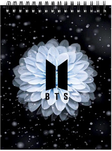 GUNGUN Bts Army A4 Notebook Unrulled 160 Pages Price in India - Buy ...