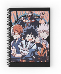 craft maniacs ANIME NOTEBOOKS A5 Note Book RULED 160 Pages Price in ...