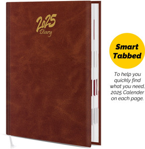 Abstract Collection New Edition Hard Bound Month Planner Dated Diary A5 ...