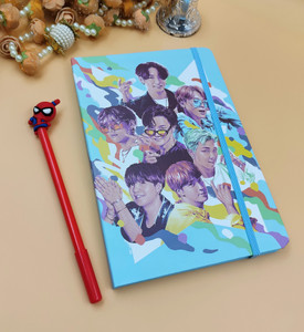 Paper Bear BTS Regular Diary single 60 Pages Price in India - Buy Paper ...
