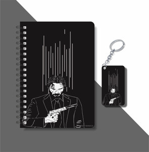 craft maniacs JOHN WICK 2023 NOTEBOOK COLLECTION A5 Notebook RULED 160 ...