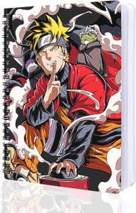 CLICKEDIN Naruto Notebook Set Of 1 Notebook | Size -"8.25x6.00" Inche ...