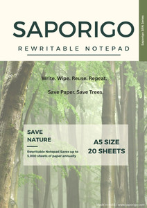 Saporigo Rewritable Notebooks A5 Notebook Single Line 20 Pages Price in ...