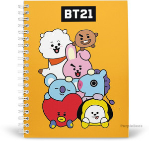 PurpleBees BTS Special Diary A5 Diary Unruled 160 Pages Price in India ...