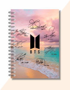 craft maniacs BTS DIARY A5 Diary RULED 160 Pages Price in India - Buy ...