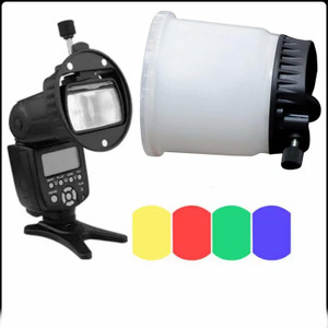 VTS Speed Light Flash Light Modifier Accessories Magnetic Diffuser Doom ...