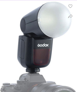SLB godex diffuser v.1 round head Flash Heads Dome Ak-R11, Godox V1 ...
