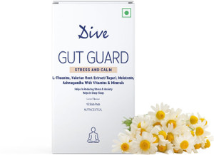 DIVE Gut Guard Stress & Calm Probiotics Lime Flavor Powder Price in ...
