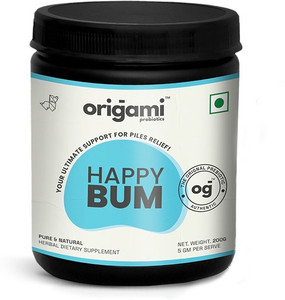 Origami Happy Bum Prebiotic Fiber Fix For Piles Treatment | Clinically ...
