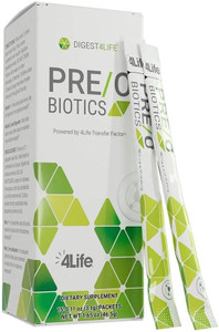 4Life Preobiotics (Prebiotic & Probiotic) - For Gut Health & Detox (15 ...
