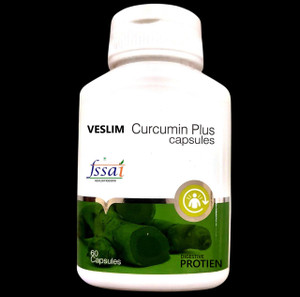 veslim Curcumin plus vestige UNFLAVORED Capsules Price in India - Buy ...